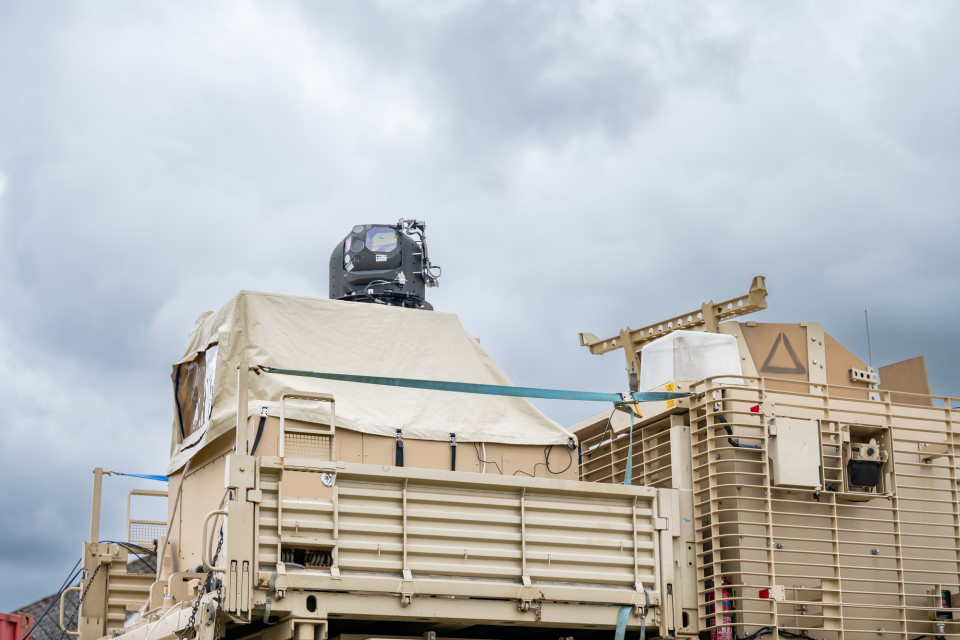 First LDEW Trial Completed on British Army Vehicle – Journal of ...